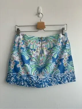 Lilly Pulitzer | Skirts | Lilly Pulitzer Womens Tate Mini Skirt Bay ...